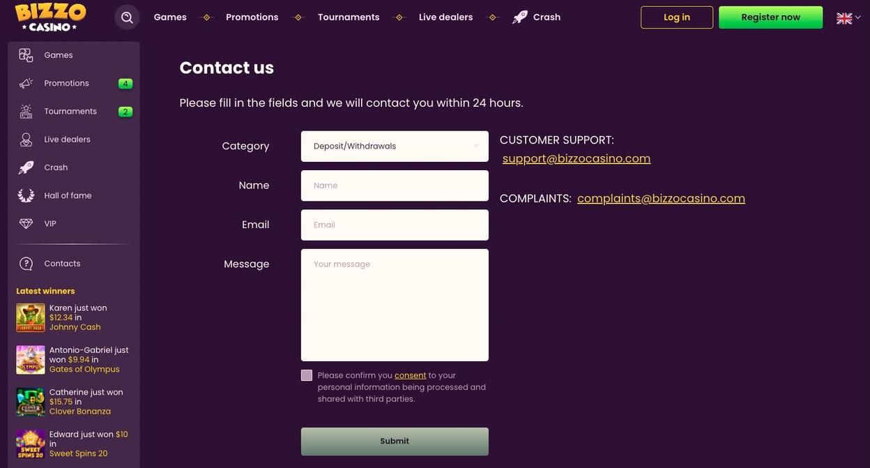 Bizzo Casino Review & New Bonus Code 2025